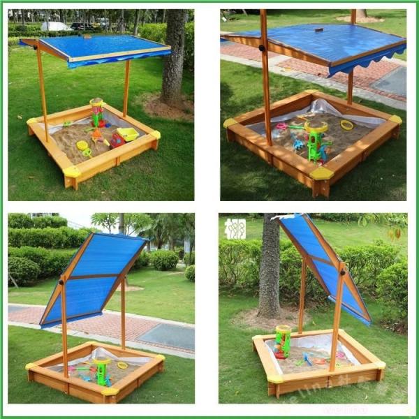 砂場 砂場セット 屋根付き 家庭用 庭 遊具 砂あそび おもちゃ付き！