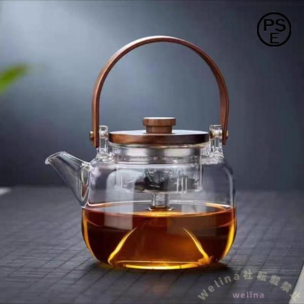 ガラス素材：このガラスティーポットはホウケイ酸ガラスでできており、-20°Cから150°Cまでの瞬間的な温度変化に耐えることができ、耐熱衝撃性があります。 そのため、どんなシーンでも使える丈夫で美しい急須です。垂れない注水口：ティーポットの...