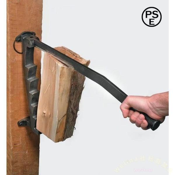 【2023業界新発想 ● 薪割り器】壁掛け薪割り機の重さは4.5kg、寸法は60*14*8CM。 使用時の衝撃にも耐えられます。 使いたいときに気軽に持ち運べます。【電気は不要です ● 持ち運びが簡単】薪スプリッターは電力を必要とせず、環境...