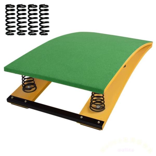 ?【耐久性と安定性】当社のスプリングボードは、頑丈な硬い木板でできており、強力な支持力があり、変形がなく、滑らかでバリがなく、お手入れが簡単です。どんな気象条件でも完璧で、屋内と屋外に適しています。?【素足に快適】このスプリングボードは、パ...