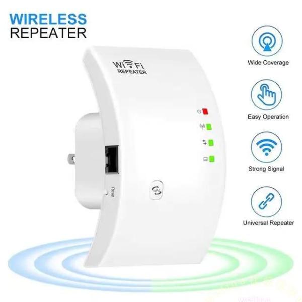 最新の内蔵チップを搭載した，このwifiエクステンダーはWLANネットワークのカバレッジをすばやく簡単に拡張でき、より強力な信号を生成します。スムーズで高速なデータ伝送を実現します。家中どこにいても快適にWi-Fiを楽しめます。上位チップを...