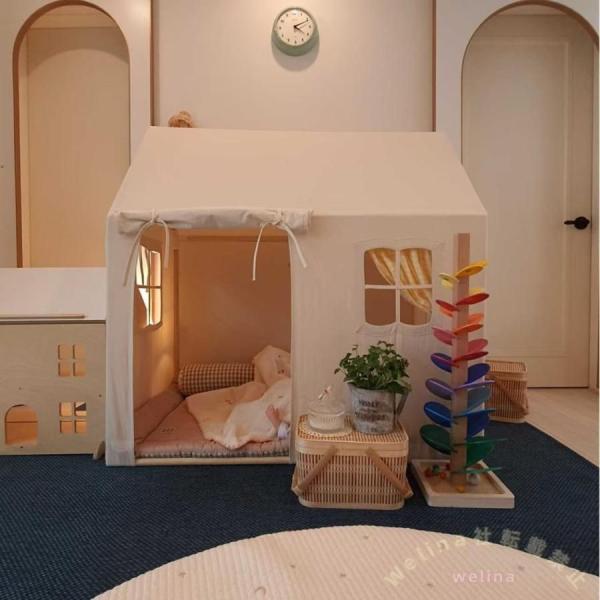 ご来店いただき、誠にありがとうございます。★素材：コットン、PVCブラケット★内容：テントだけ/テント+フロアマット＋暖簾（他の人形など飾りものは付属しておりません）★カラー：写真参考※お客様ご使用のPC環境により商品画像のカラーが多少異な...