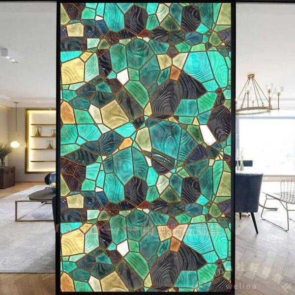 【遮熱・省エネ・節電】良好な遮熱効果と断熱効果があるので、夏は外からの熱をカットし、冬は室内の暖気を逃しません。熱気、冷気の流入出を~減して、日々の節電や省エネ対策にもなります。【3Ｄ魔法シリーズ】立体感の溢れる３D柄シリーズは貼る前に無色...