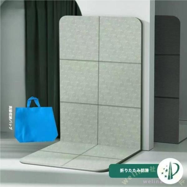 商品詳細カラー:/ピンク/グレー/ブルー/パープル/グリーンサイズ:/183cm*61cm*0.4cm----------■商品説明折りたたみヨガマット4mmの厚さが膝や腰の負担を軽減し快適にヨガなどを楽しめる♪持ち運びに便利なバッグ付きも...