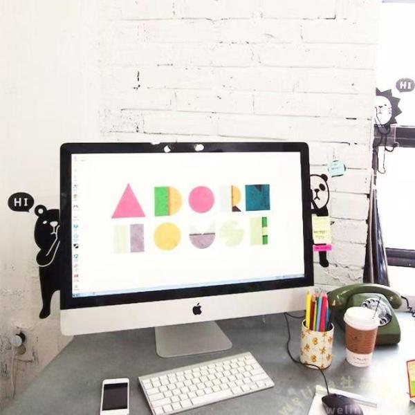 パソコン パソコン周辺 付箋貼り 透明ボード 文具 事務用品 便利 かわいい インテリア 便利 グッズシール ボード 癒し キャラクター クマ ライオン パンダ付箋ボードとしてだけでなくインテリアとしてもかわいい商品です！！！シールで簡単に...