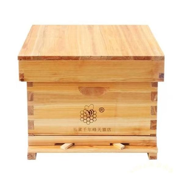 防水防湿 ミツバチ巣箱 蜂蜜キーパー巣箱 養蜂箱 杉材の 蜂ハイブ ミツバチの巣箱 養蜂器具 簡単インストール 耐久性 ハチミツの家 蜂の巣の完全なキット 巣箱/