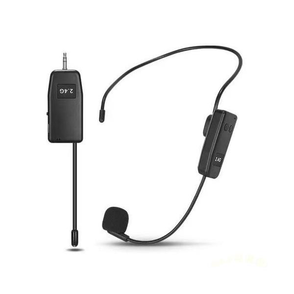 【2.4G、互換性高い】このワイヤレスマイクは2.4G伝送テクノロジーを使用すると、無線干渉をある程度減らすことができます。信号は30メートル以内でより安定して伝送します。6.35mmプラグが付き、二種類（3.5mm/6.35mm）のジャッ...