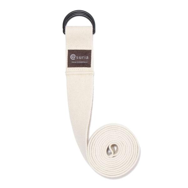 【商品名】　ヨガ ストラップ suria（スリア）ヨガベルト ヨガグッズ ポーズ補助 防滑性 安定性 お持ち運び便利 エクササイズ フィットネス 筋トレ 【商品説明】　・【suria&amp;#65374;心呼吸する服&amp;#65374...
