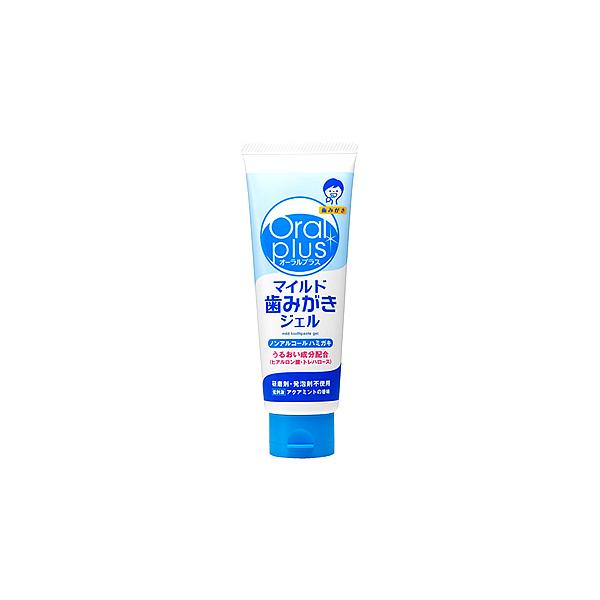 アサヒ オーラルプラス マイルド歯みがきジェル (100g) 介護用品 デンタル用品 歯磨きジェル　