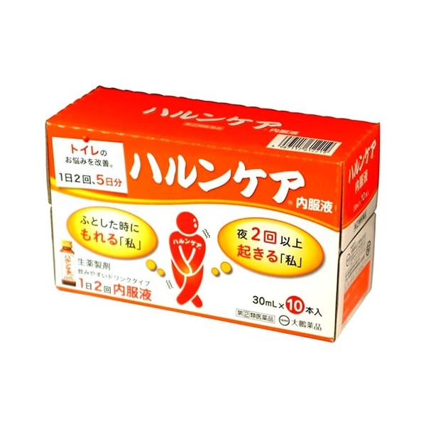 大鵬薬品工業　ハルンケア内服液　(30mL×10本)　【第(2)類医薬品】　※本商品は医薬品となります。ご購入にあたっては必ずPC版にて商品内容をご確認のうえご購入ください。※お買い上げいただける個数は5個までです