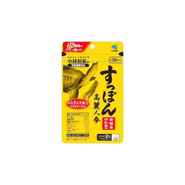 小林製薬　小林製薬の栄養補助食品　すっぽん高麗人参　(60粒)　JANコード：4987072044100　