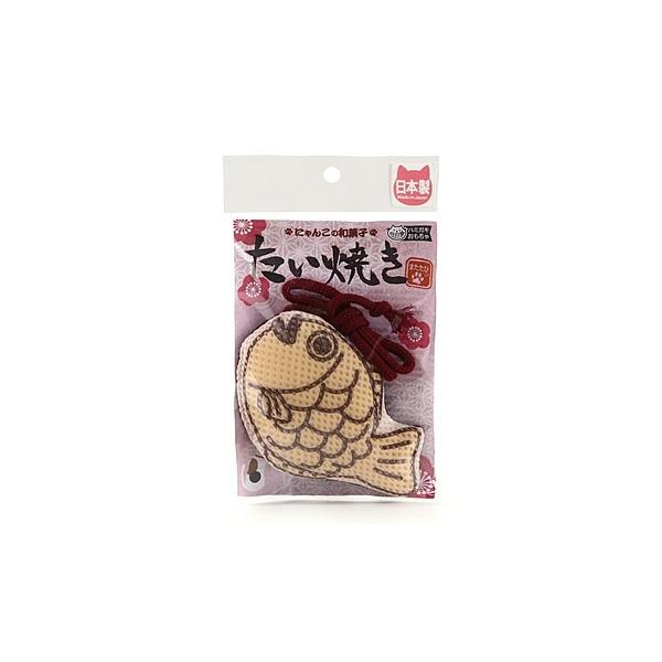 イトスイ　コメット　国産ハミガキおもちゃ　たい焼き　S　(1個)　猫用おもちゃ　JANコード：4971453054932　