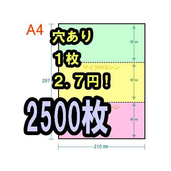 受注生産でも在庫ある場合は即日発送いたします。3分割の緑/黄/ピンクA4 ミシン目入り用紙 プリンタ用紙 マルチミシン用紙3分割 3色 カラー[緑/黄/ピンク] オフィスや店舗の業務はもちろん、様々な用途にお使いいただけます。※100〜20...