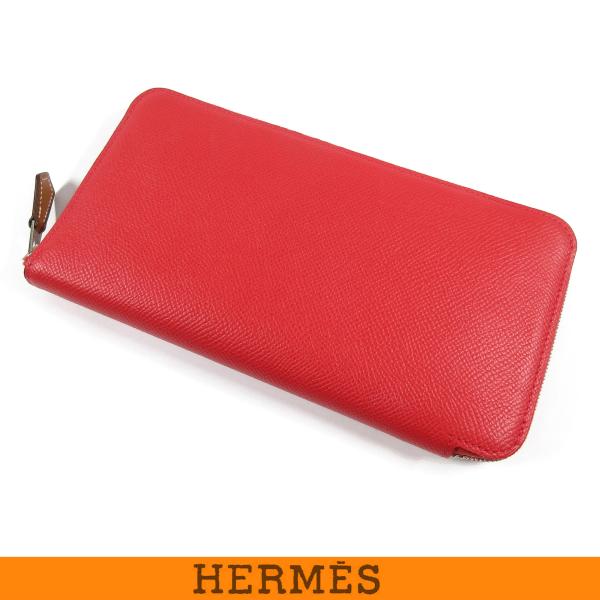 ●サイズ　　　　　約W20cm・H10.6cm・D2.5cm ●素材　　　　　　ヴォー・エプソン ●カラー　　　　　ブーゲンビリア(明るいレッド)・シルバー金具 ●刻印　　　　　　D（2019年頃製造） ●付属品　　　　　エルメスの箱 ●コ...