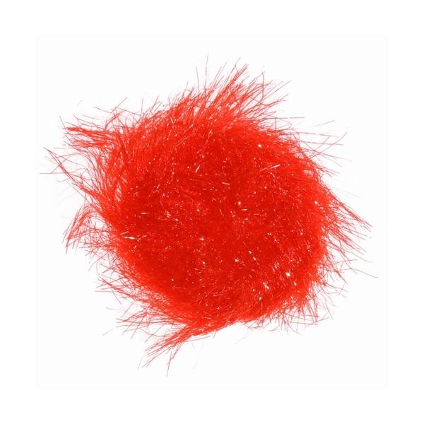 フラットな繊維と糸状の繊維がおりなす輝きと水押しが魚にアピール湖ファンの間で秘かなシークレットマテリアルとなっていたミディアムクリスタルハックルの大型版がヘアラインラージクリスタルハックルです。毛足の長さはミディアムが13mm程度なのに対し...