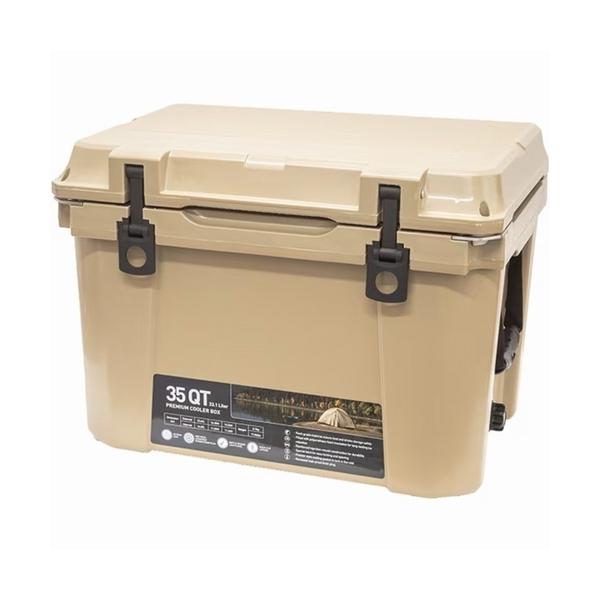 最大5日間の保冷力の強さはそのままに、軽量化・保冷剤付きの進化したICE AGE クーラーボックスです。■保冷剤付き ・・・付属の保冷剤を2つを蓋部分に装着できるので、スペースを確保しながらも全体を保冷することができます。■軽量化・・・従来...