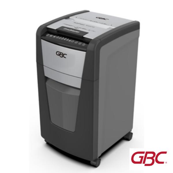 ※沖縄、一部離島は別途送料をご負担いただきます一度にA4コピー用紙300枚を重ねてセットするだけで自動細断できるオートフィードシュレッダ。カバーを開けて紙をセットするだけで細断できます。アコブランズ品番：GCS300AFM-E●サイズ：Ｗ4...