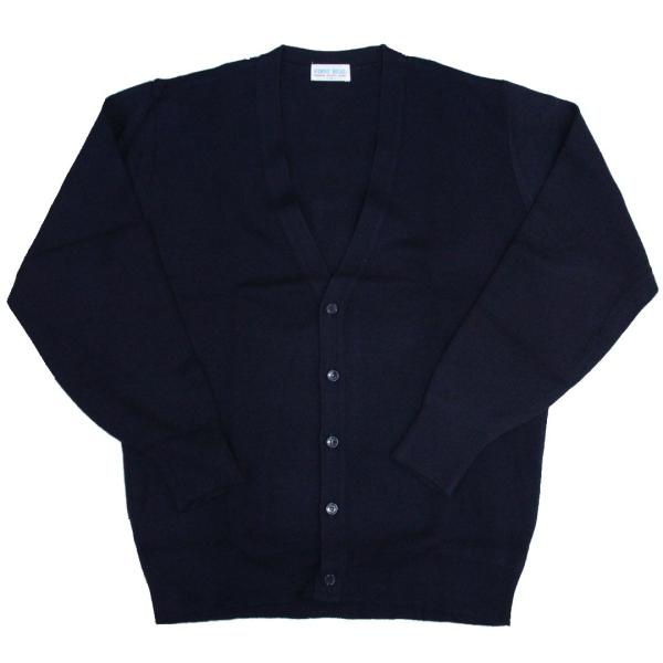 ・男子用　カーディガン【本体】アクリル　70%毛　30% 【サイズ】・110cm ・120cm ・130cm ・140cm 【ご注意】メール便発送こちらの商品はメール便発送の為、同梱不可です。個数オーバーでの注文、他の商品との同梱は宅配便(...