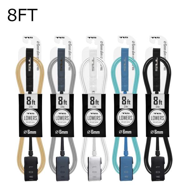 【TLS LOWERS 6mm LEASH SERIES】「毎日のフリーサーフィンで邪魔にならない軽快なリーシュが欲しい・・」「コンペティションでは、もっとスピードを上げたい・・」「ミッドレングス〜ロングでも、細いリーシュを使いたい・・」と...