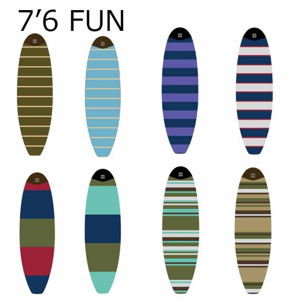 【TLS KNIT CASE SERIES（BASIC）】・TLS オリジナルニットケース・ノーズから差し込むベーシックタイプ・ノースコーンに2mmPEパッド搭載・伸縮性が高くサーフボードを収納しやすい・吸水性、速乾性に優れた軽量素材・ドロ...