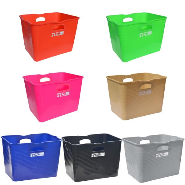 【TLS WATER BOX｜ウォーターボックス】サーフアイテムなどアウトドア＆マリンスポーツ用品全般を収納できるビッグサイズのバケツ。■ 仕様（目安）サイズ：幅50cm×高さ35cm×奥行き39cm重量：1.6 kg容量：最大35L（持ち...