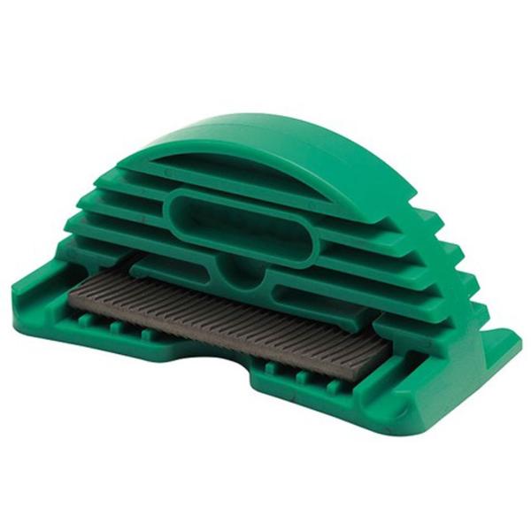 丸くなったスクレーパーの角を再生