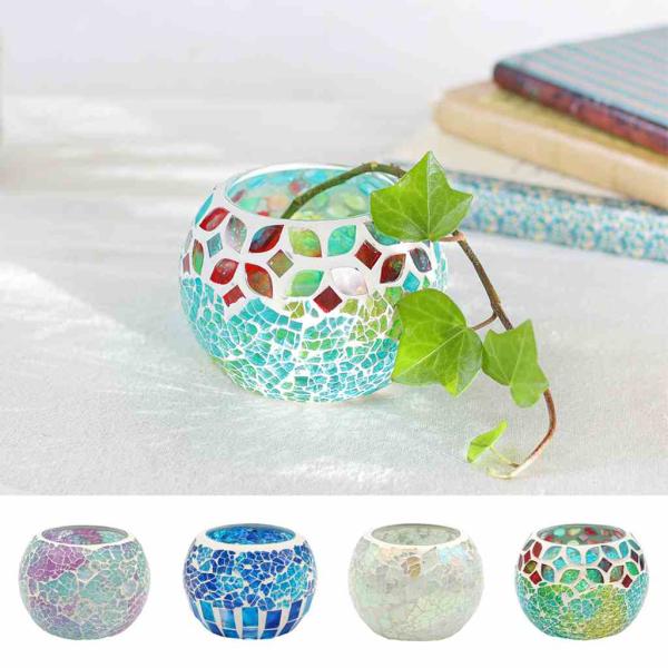 2026春夏から登場！光の反射で多彩な表情を生み出すガラスボール。ミニサイズの植物を植える鉢植えにもご利用いただけます。お部屋や職場のデスク周りなどのお気に入りの場所に。キャンドルを入れて、光を灯すと幻想的な雰囲気が楽しめます。色柄バリエー...