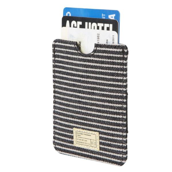 キャンバス素材カードスロットマネーバンドに現金/領収書を。クリア表示IDスロットが含まれます。カードスロットはカードについているマイクロ チップからRFIDまたはNFCスキャンを防ぐためにシールドされています