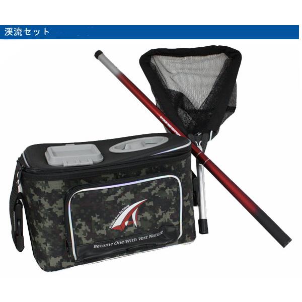 ロッド全長　360cm継数　8本(振出)仕舞寸　58cm先径　0.9mm元径　22.5mmエサ箱付き渓流クリールランガンのメバル釣りに最適。もちろん渓流釣りにも、いちいちクーラーボックスまで戻るのが、面倒でもこれで安心。魚入れから入れるだけ...