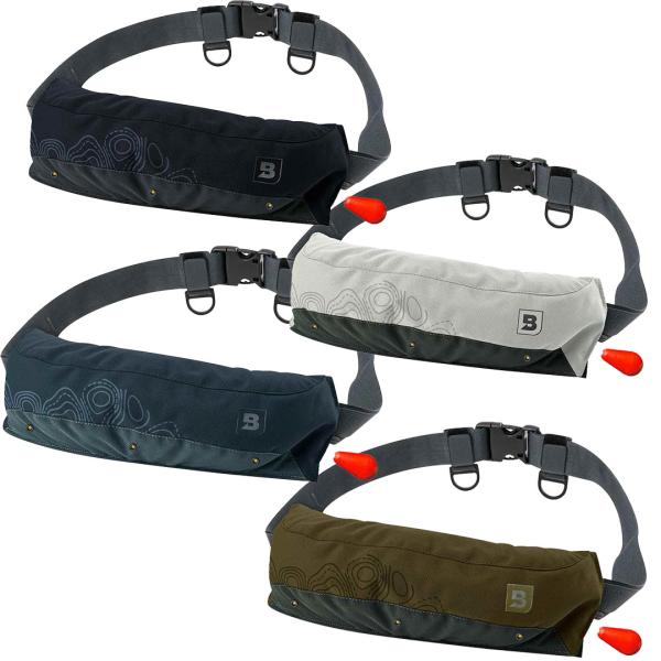 小型船舶の全ての航行区域で、法定備品として使用できます。BSJ-9330RS　R モーゲットウエストは大幅にスペックアップしたコンパクトモデルのウエストタイプ膨脹式ライフジャケットです。外装にはリサイクルポリエステル１００％の生地を採用する...