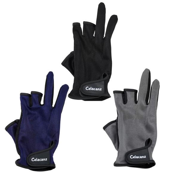 商品情報・速乾性と耐久性に優れたポリエステル素材のグローブ。・手の平はエンボス加工を施しグリップ力UP。・3本開きタイプ。 カラー・ブラック・ネイビー・グレーサイズ・フリー自重・原産国・30ｇ/中国材質・ポリエステル他のモールと併用販売して...