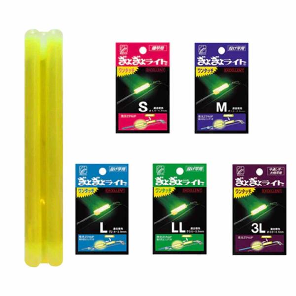 離れていてもよく見える！夜釣りの定番竿先ライト。ワンタッチで竿先に簡単セット。細かなアタリを瞬時に伝える高輝度仕様。※軽く折り曲げるとパチンと音がして光り始めます。※2〜3カ所折り曲げた後、全体が光る様に振ってからご使用下さい。※同じ箇所を...