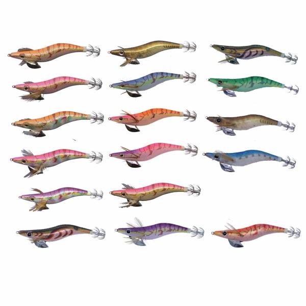 アピールカラー・ナチュラルカラー・伝統の杉カラーのラインナップで様々な状況に対応。高活性アオリイカにアピールする「ラトル入りモデル」とシビアな状況に対応する「ノンラトル」設定。新形状シンカーがダートのキレと安定性を両立■関連商品<a ...