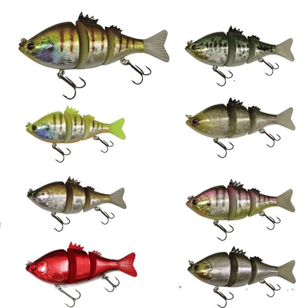 <br>3連ジョインとが生み出す魅惑のS字アクション。<br>ギルやフナなど体高のあるベイトフィッシュに似せたリアルな外装。<br>11cm/26gというサイズがボートや陸っぱり問わず使いやすい。<...