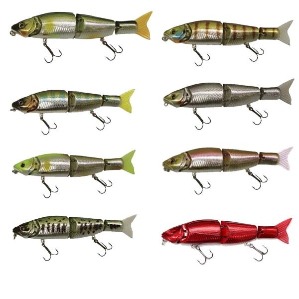 <br>リアルな外観とバスと魅了する動きの3連ジョインのS字アクション。<br>スローリトリーブでクネクネと泳ぐアクション。<br>12.7cm/20gというサイズがボートや陸っぱり問わず使いやすい。&l...