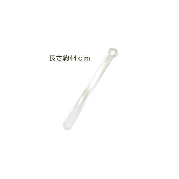 マーブル模様のシューホーン 靴べらです。 長さ約44cm素材：アクリル系ＣＰＣ樹脂MADE IN JAPANJANコード　4971671231092