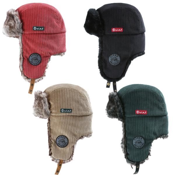 【 Clef 】シーディー ボンバーキャップ ２ 人気のボンバーキャップを太コーデュロイ素材に変更してさらにぬくもりを感じられる雰囲気へアップデート。耳を下ろしてあご下でとめれば防寒性もグッド。あご下の調整はシンプルなスナップボタンで3段階...