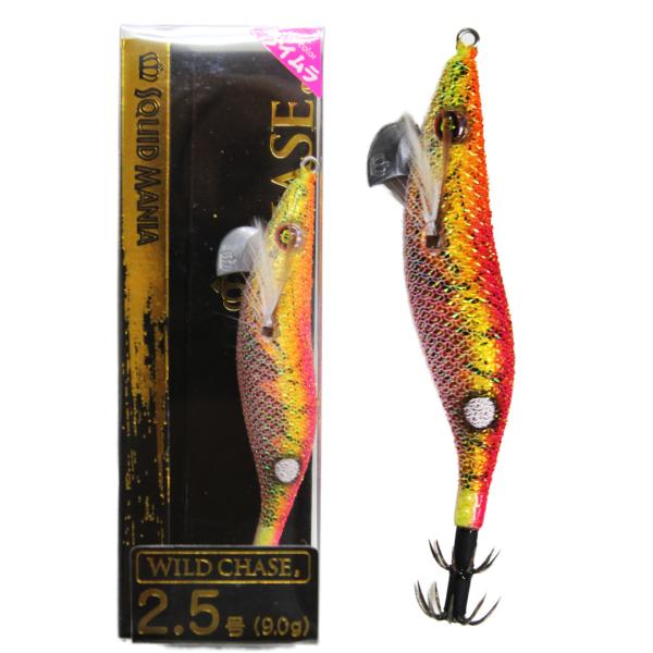 WILD CHASE 2.5号（52）RG/閃光ピンクゴールド(UV)WILDCHASEのNEWカラー！REDグローシリーズ日中はもちろんですが、特に効果を発揮するのは、朝夕マズメ、曇りのローライト、常夜灯まわり！REDグローの妖艶な光の誘...