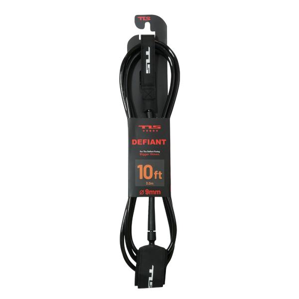 【 TLS DEFIANT BIG WAVE SERIES 直径9mmコード 】大きな波の衝撃からサーファーの身体とボードをしっかり守るために開発されたビッグウェーブ用リーシュコードは、EVO SERIESの機能と構造をベースに、さらに耐久...