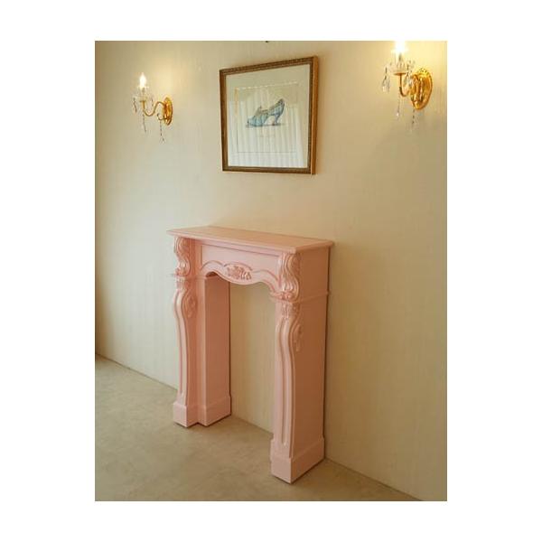 お客様のご希望により製作させていただきました。マントルピースはプリンセスなハウススタイルの必須アイテムです。※ご希望によりお好みのカラー(ホワイト・ブラウン)、サイズで製作する事が可能です。詳しくはお問合せ下さいませ。※こちらの商品はウエス...