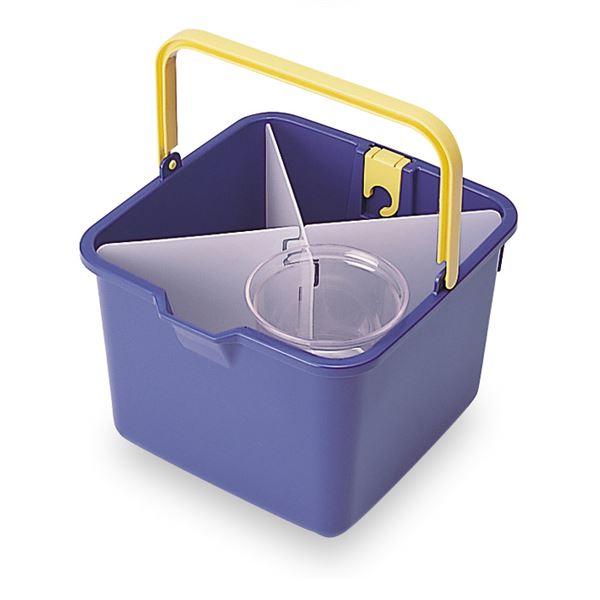 【商品名】 仕切付き バケツ ブルー バケツ容量：約9L 小物入：約600ml 掃除用品 清掃用品 生活雑貨 日用品 【ジャンル・特徴】 バケツ ばけつ 掃除用品 清掃用品 掃除用具 清掃用具 大掃除 大そうじ 片づけ 片付け 引っ越し 引...