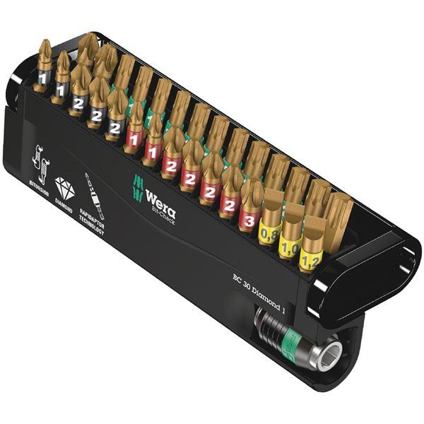 【商品名】 WERA ヴェラ 30点組 差込6.35mm ビットチェック ダイヤモンドビットセット 057431 工具 ツール DIY 作業工具 道具 【ジャンル・特徴】 wera 工具 ツール DIY 作業工具 道具 作業 作業道具 TO...