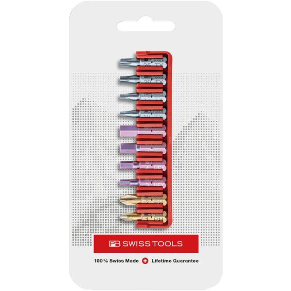 【商品名】 PB SWISS TOOLS ピービースイスツールズ 10本組 ショートタイプ ドライバービットセット ビットホルダー付 パッケージタイプ C6.700CN 【ジャンル・特徴】 PB SWISS TOOLS ピービースイスツール...