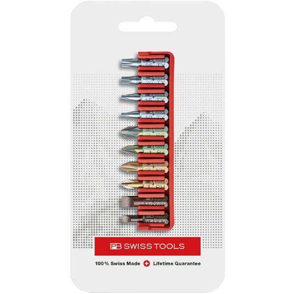 【商品名】 PB SWISS TOOLS ピービースイスツールズ 10本組 ショートタイプ ドライバービットセット ビットホルダー付 パッケージタイプ C6.702CN 【ジャンル・特徴】 PB SWISS TOOLS ピービースイスツール...