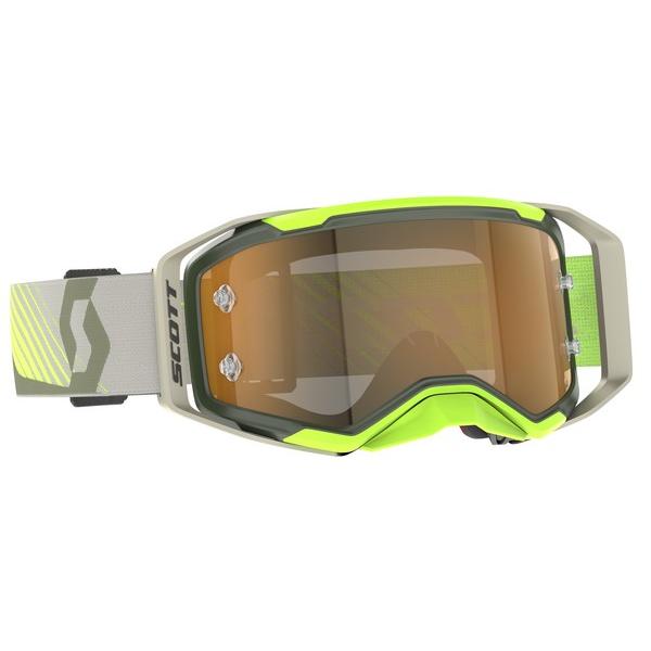 ゴールドクローム（ミラー）レンズ標準装備！プロスペクト2.0 アンプリファイア は、SCOTT の主力モトクロスゴーグルの第 2 世代です。画期的なクイック レンズ リリース システムを搭載し、4 つのレンズ ロック ピンを解除する事で、素...