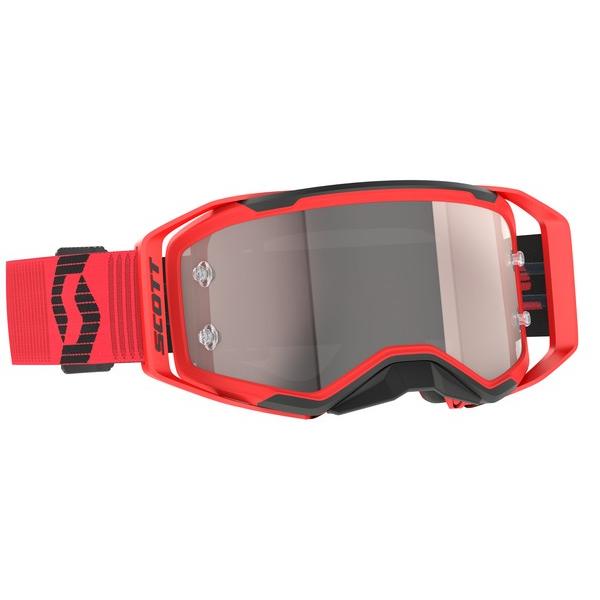 シルバークローム（ミラー）レンズ標準装備！プロスペクト2.0 は、SCOTT の主力モトクロスゴーグルの第 2 世代です。画期的なクイック レンズ リリース システムを搭載し、4 つのレンズ ロック ピンを解除する事で、素早く簡単にレンズ交...