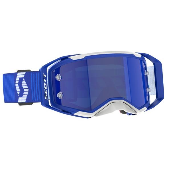 ブルークローム（ミラー）レンズ標準装備！プロスペクト2.0 は、SCOTT の主力モトクロスゴーグルの第 2 世代です。画期的なクイック レンズ リリース システムを搭載し、4 つのレンズ ロック ピンを解除する事で、素早く簡単にレンズ交換...