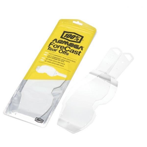ARMEGA FORECASTロールオフシステム（50ミリ幅）専用のティアオフ。・2×7枚入り。※7枚が圧着されているものが2パック入っています。・スタンダードタイプより透明度が高いティアオフです。※ARMEGA FORECASTロールオフ...