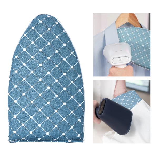 ・アイロン台を出す手間いらず左右両用ミトンタイプで、衣類をハンガーに掛けたまま手軽にアイロンをかけられます。出勤前やお出かけ前の時間がないときや、ちょっとしたシワを伸ばしたいときにも便利です。・耐熱性の素材アイロンミトンの中は耐熱スポンジ、...