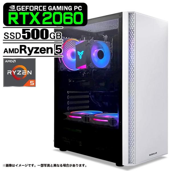 スペック■新品パソコン　保証12か月型番：PASOUL 煌 U3CPU：AMD Ryzen5 5600GTメモリ：16GBSSD：NVMe M.2 SSD 500GBグラフィック：【nVIDIA GeForce RTX2060】OS：Win...